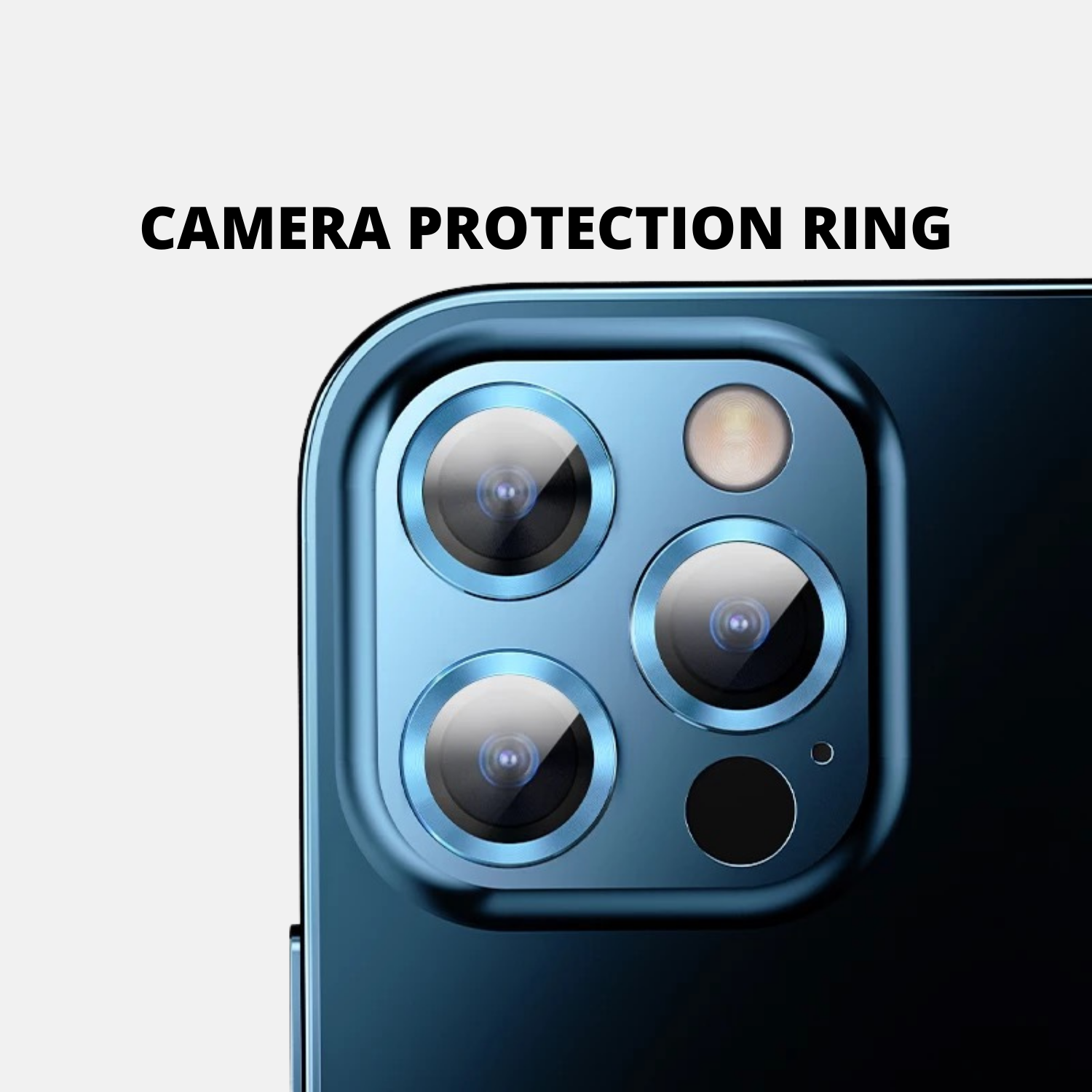 iPhone 12 & 11 Series Camera Protection 3D Metal Ring- APROZONE – Aprozone